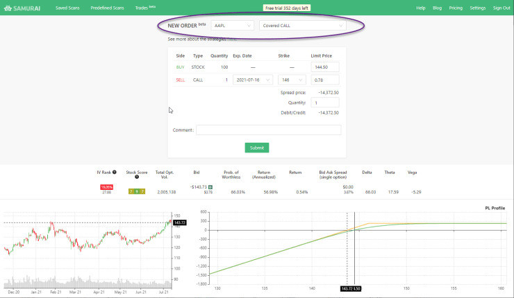 Getting Started Quick Guide | Blog | Option Samurai